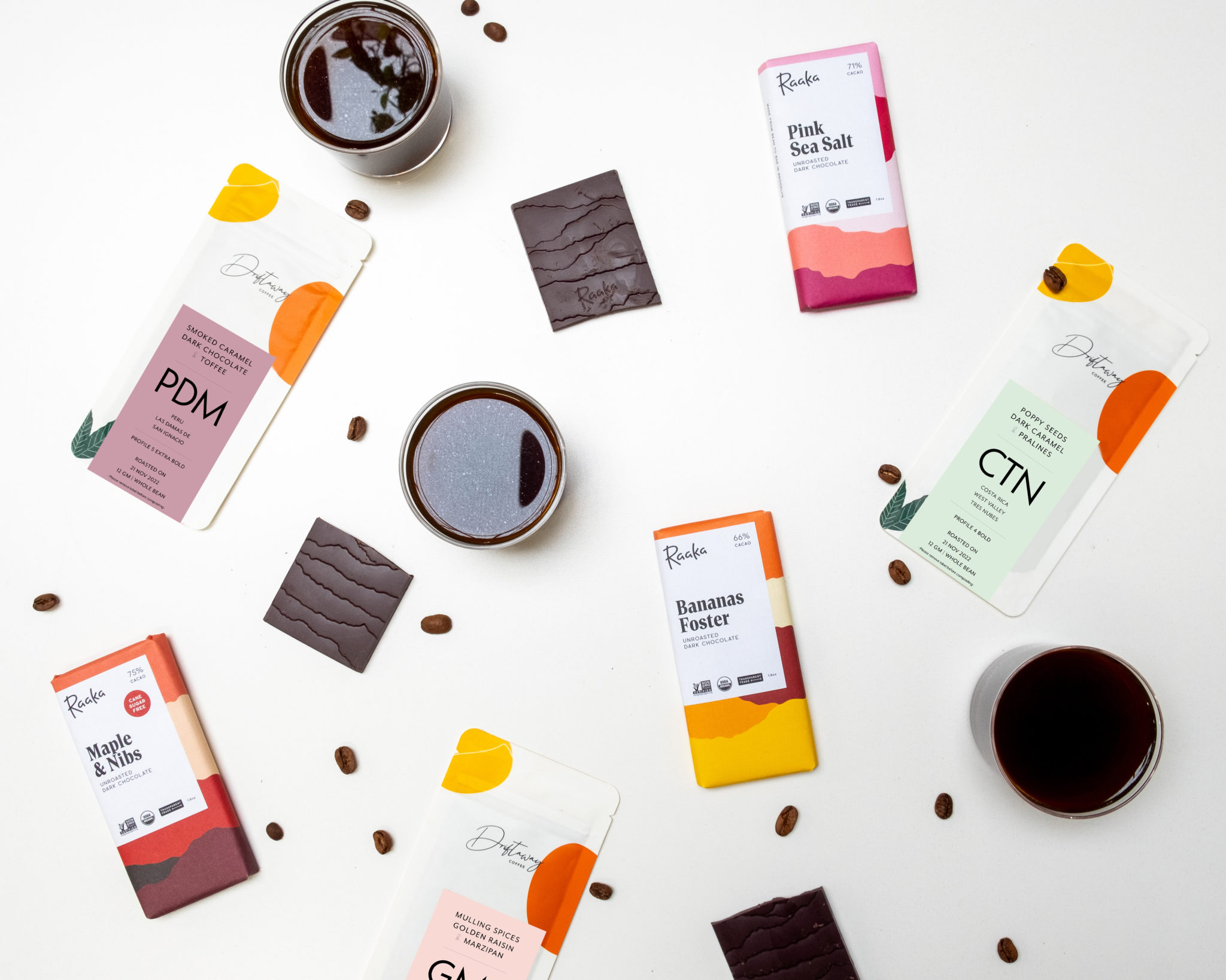 Chocolate and Coffee Tasting Class - Driftaway Coffee